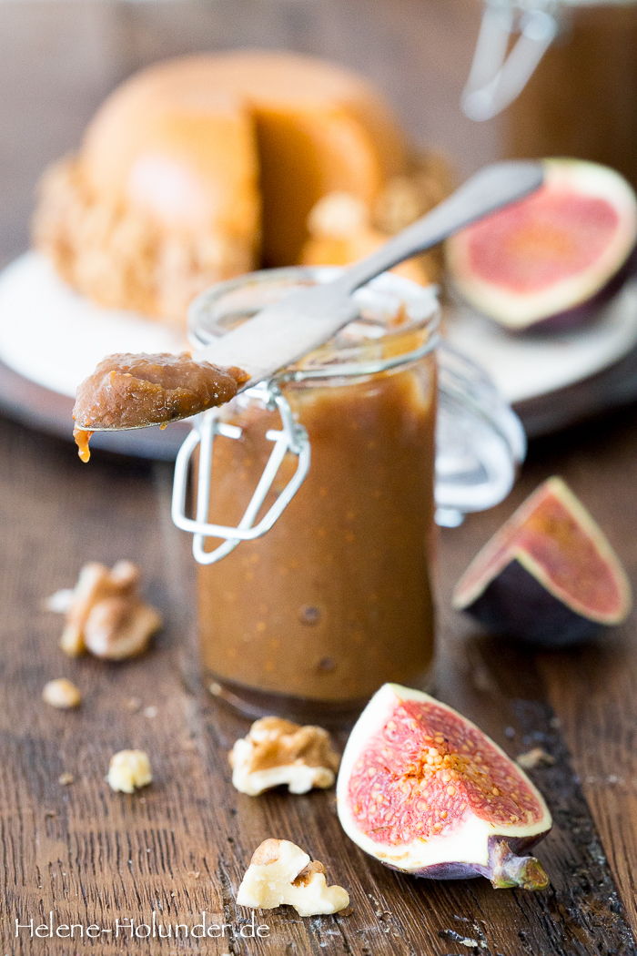 Feigensenf mit Omas Schnäpsken, natürlich vegan! - Helene Holunder